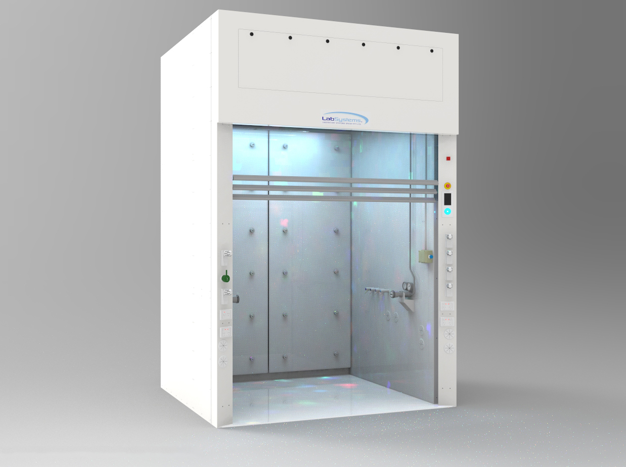 Smoothflow Walk In Fume Cupboard - Laboratory Systems Group